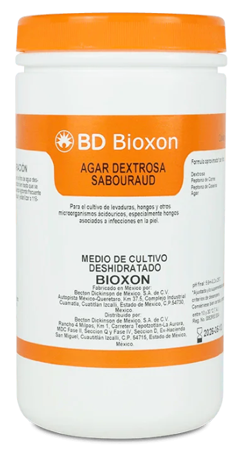 Agar Dextrosa Sabouraud 450 g BD Bioxon 210700 – Productos de Laboratorio