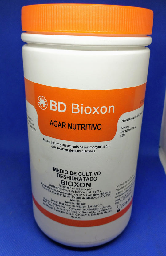 Agar Nutritivo 450 g BD Bioxon – Productos de Laboratorio
