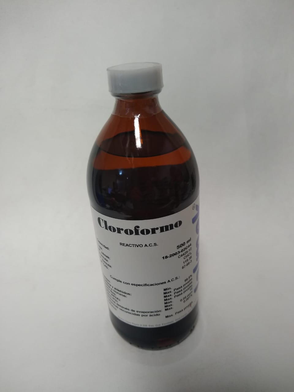 Cloroformo – Productos de Laboratorio