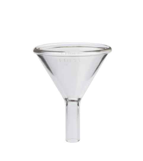 Embudo cónico para polvos, tallo corto (35 mm), KIMAX – Productos de ...