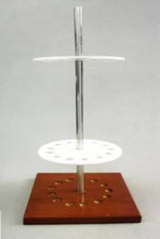 Porta pipetas 13 lugares de 11 y 14 mm en madera y plástico – Productos ...