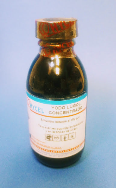 Yodo Lugol Concentrado Cat. 2688 HYCEL – Productos de Laboratorio